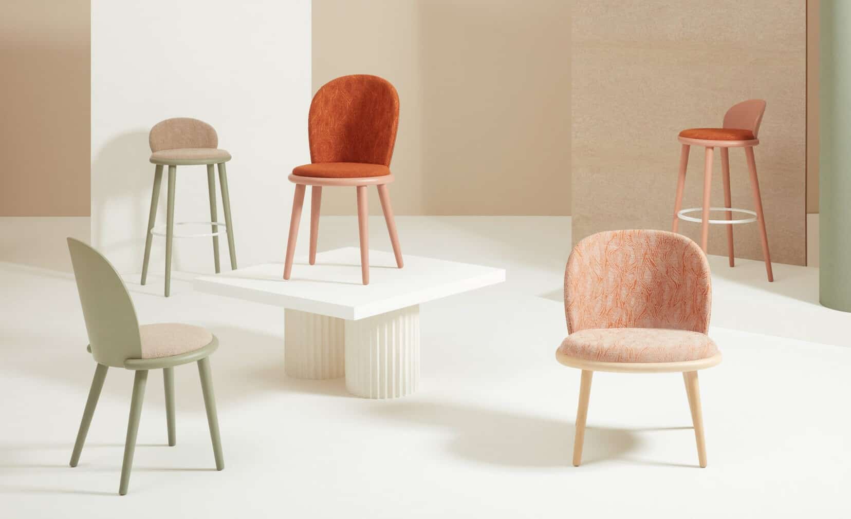 Veretta High Stool - Telegraph Contract Furniture